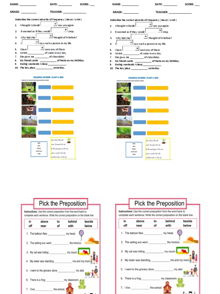 ADVERBS and PREPOSITIONS | PDF