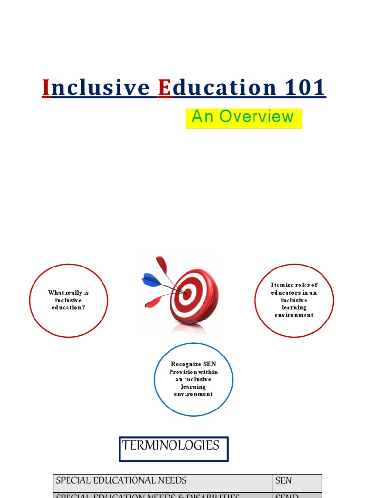 Introduction to inclusive education | PDF | Inclusion (Education ...