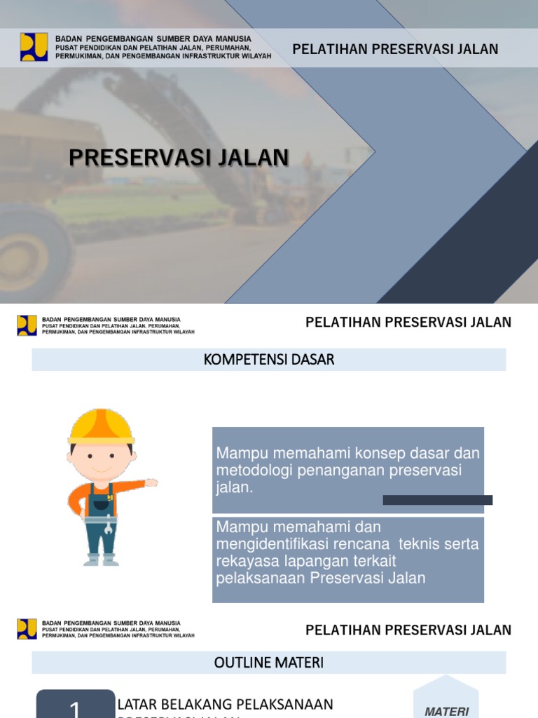 Preservasi - Jalan | PDF
