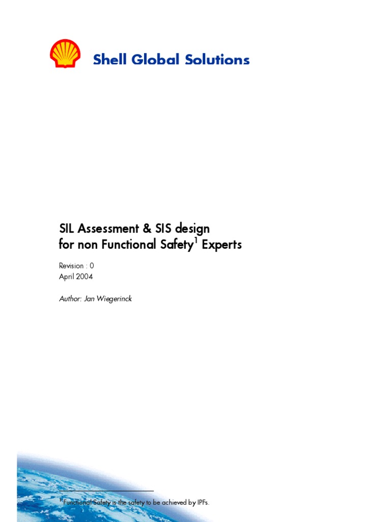 Shell Global Solutions: SIL Assessment & SIS Design For Non Functional ...