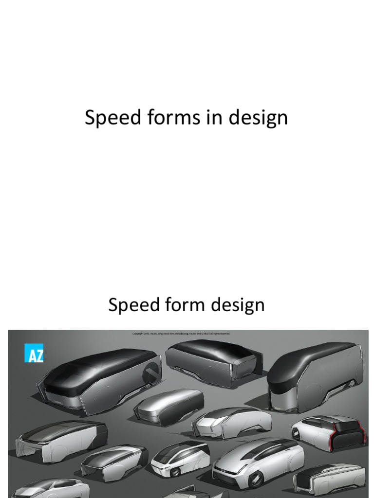60-Interior Design of Cars & Module-2 - Forms and Speed Forms-10-04 ...