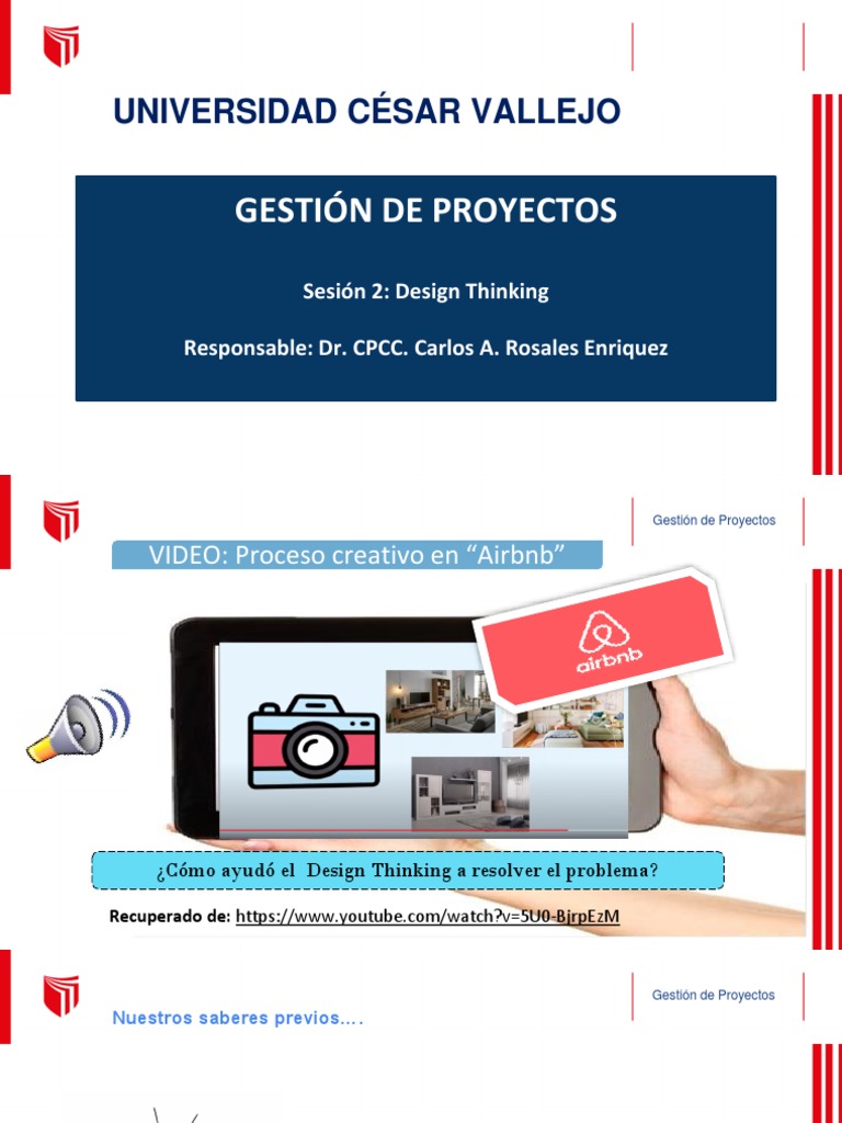 SESIÓN 02 - Design Thinking | PDF | El pensamiento de diseño | Gestión de proyectos