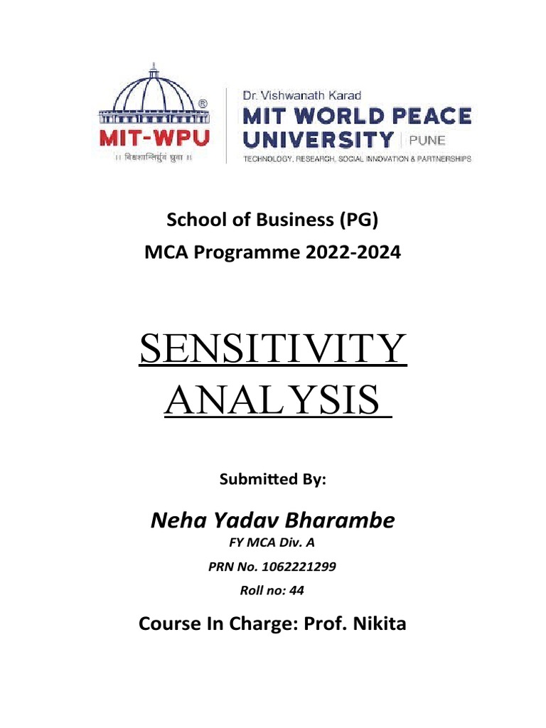 Maths | PDF | Mathematical Optimization | Sensitivity Analysis