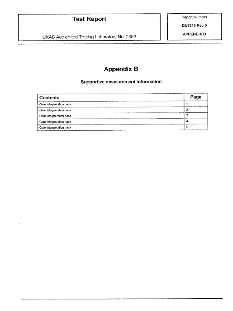 Newcastle Design Unit Gear Metrology Notes | PDF