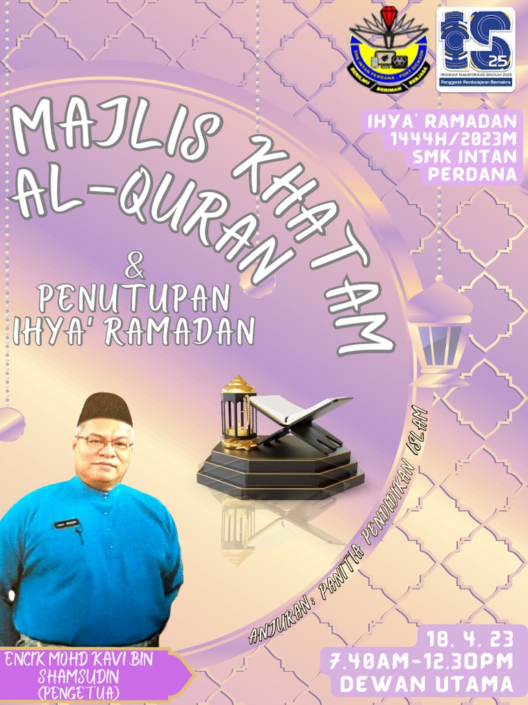 Buku Program Khatam Quran 1444H SMKIP | PDF