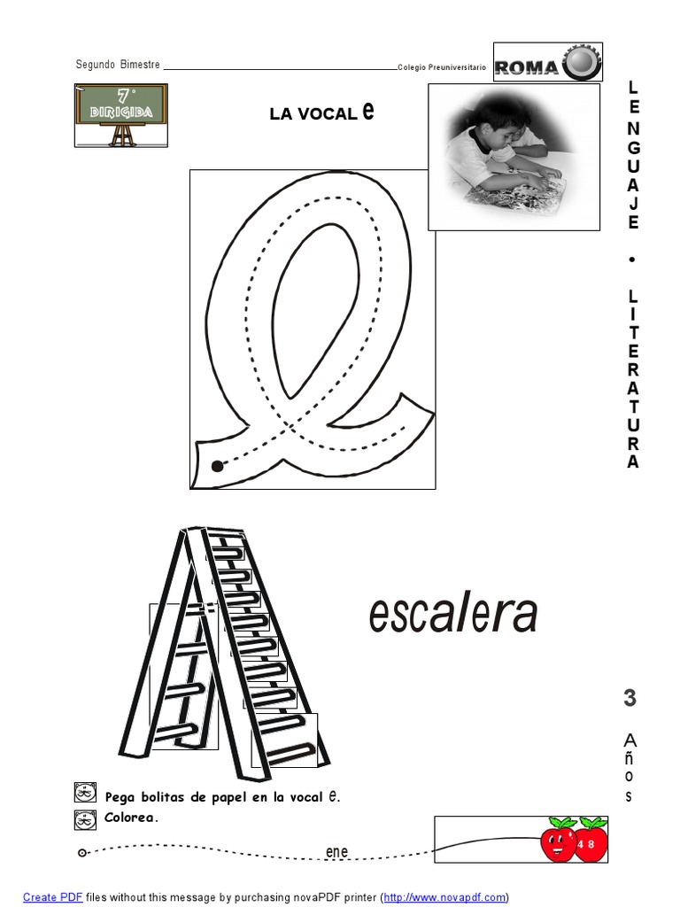 Escalera: La Vocal | PDF | Lingüística