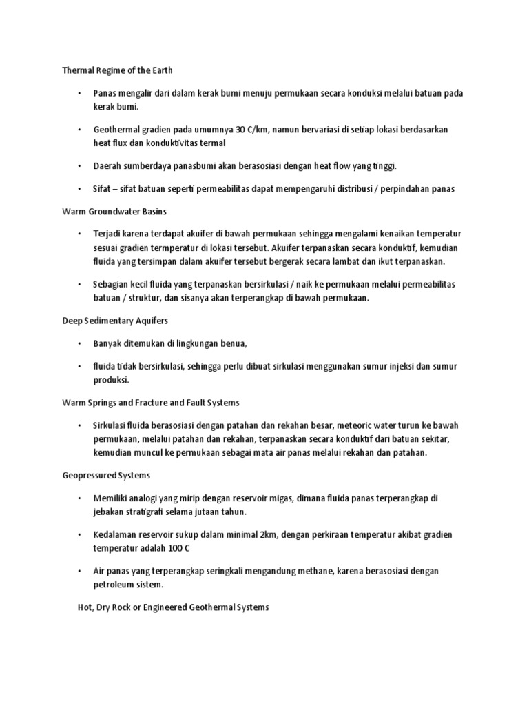 GEOTHERMAL REGIMES | PDF