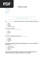 ICSE Class 10 Physics Question Paper | PDF