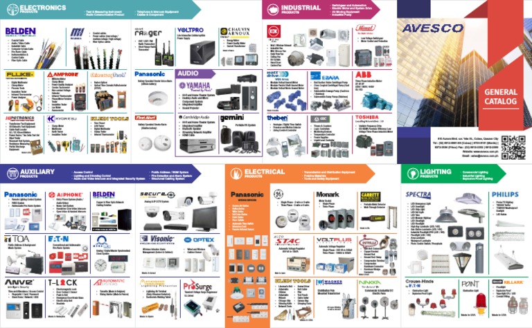 AVESCO GenCat | PDF | Electrical Connector | Lighting