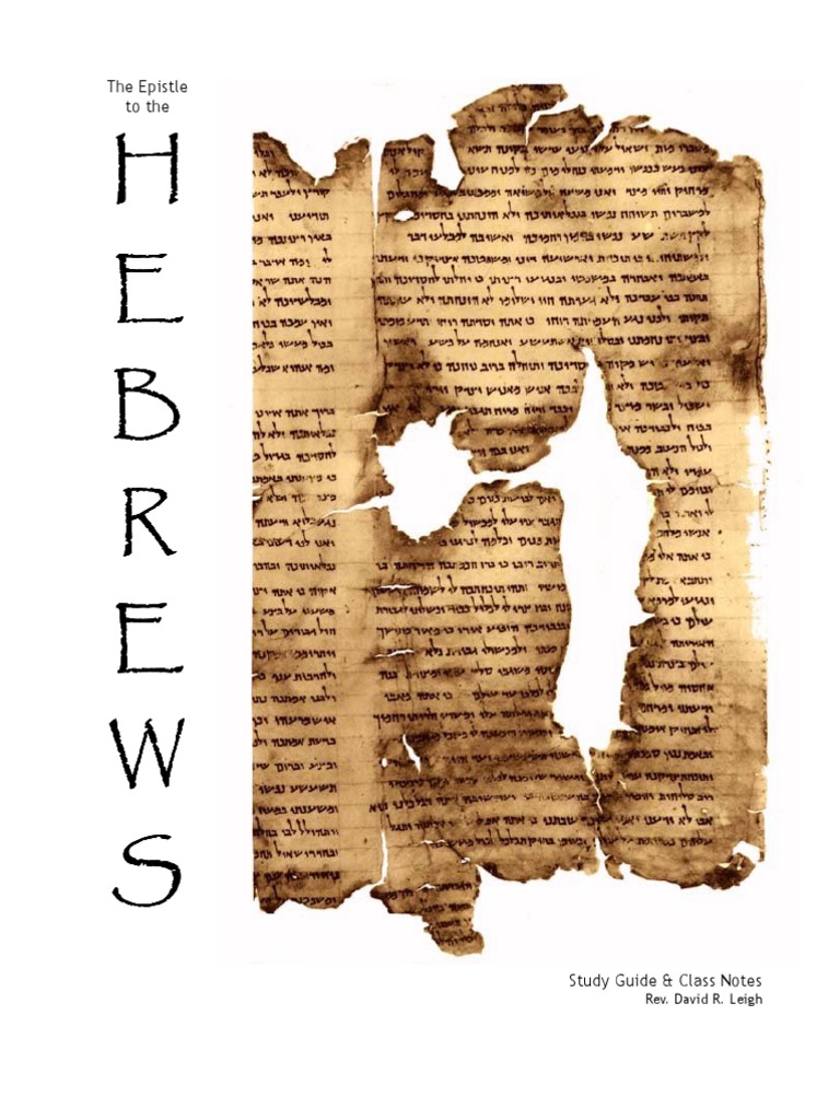 Hebrews Epistle - Class Worksheets | PDF | Covenant (Biblical) | New ...