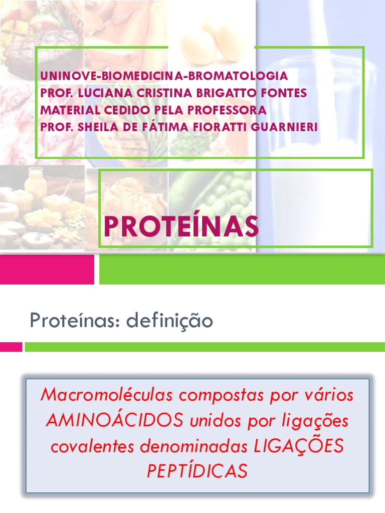 PROTEÍNAS | PDF | Proteínas | Leite