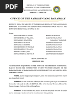 Resolution For Road Concreting 24 New | PDF | Philippines