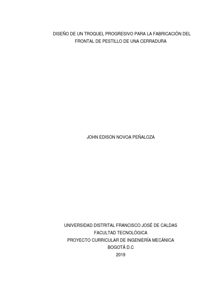 Novoa Peñaloza John Edison 2019 | PDF | Diseño | Sector secundario de ...