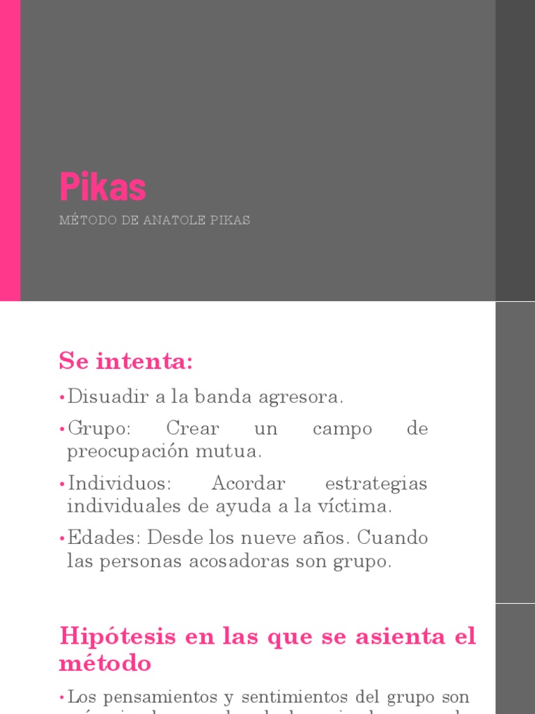 Pikas | PDF | Sicología | Conceptos psicologicos