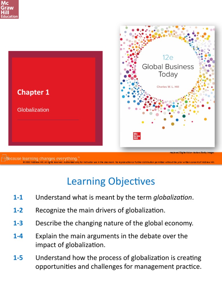 Chapter 1 Globalization | PDF | Globalization | World Trade Organization