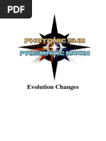 Pokémon Gaia v3.0 Evolution Methods | PDF | Mythopoeia | Nintendo