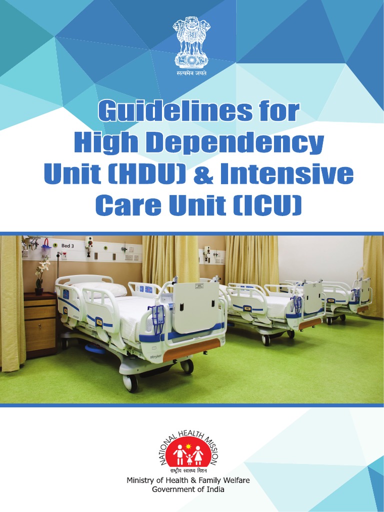 ICU & HDU Guidelines for Healthcare | PDF | Intensive Care Unit | Intensive Care Medicine