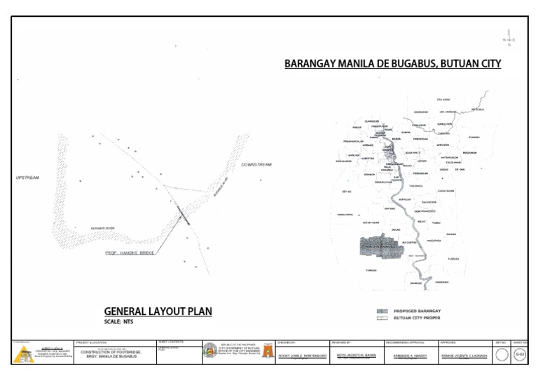 Barangay Manila de Bugabus, Butuan City: Scale: Nts | PDF