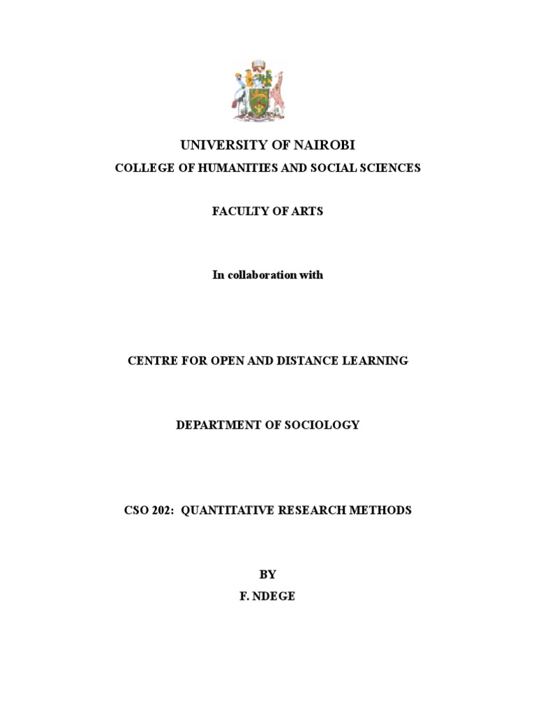 Overview of Quantitative Research Methods | PDF | Methodology | Sampling (Statistics)