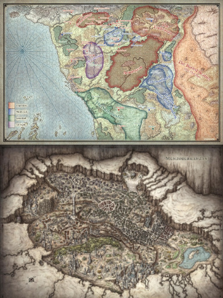 Out of The Abyss - Maps | PDF