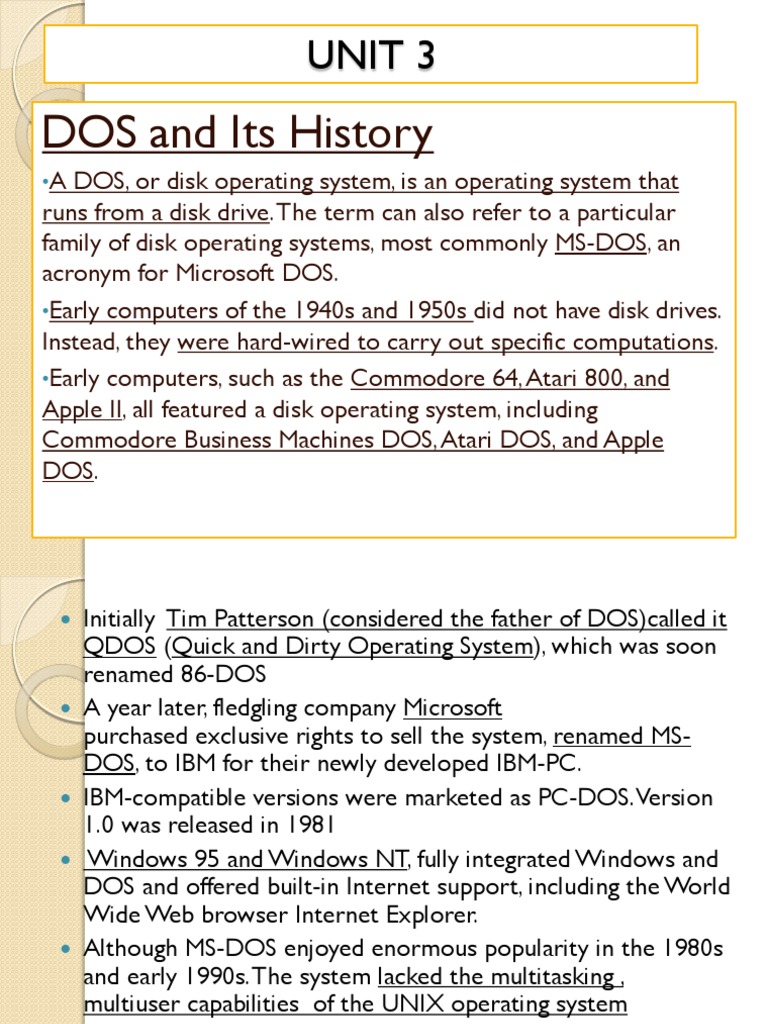 Unit3 Bca | PDF | Operating System | Microsoft Windows Unit3 Bca | PDF | Operating System | Microsoft Windows