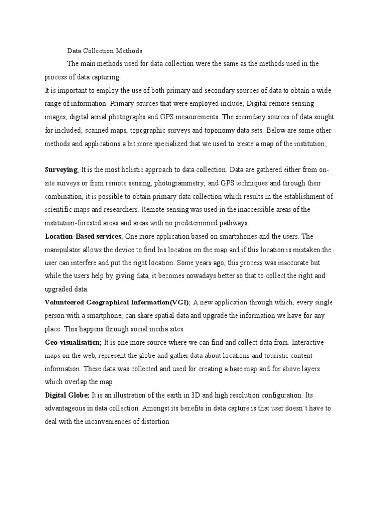 Data Collection | PDF | Data | Information Technology