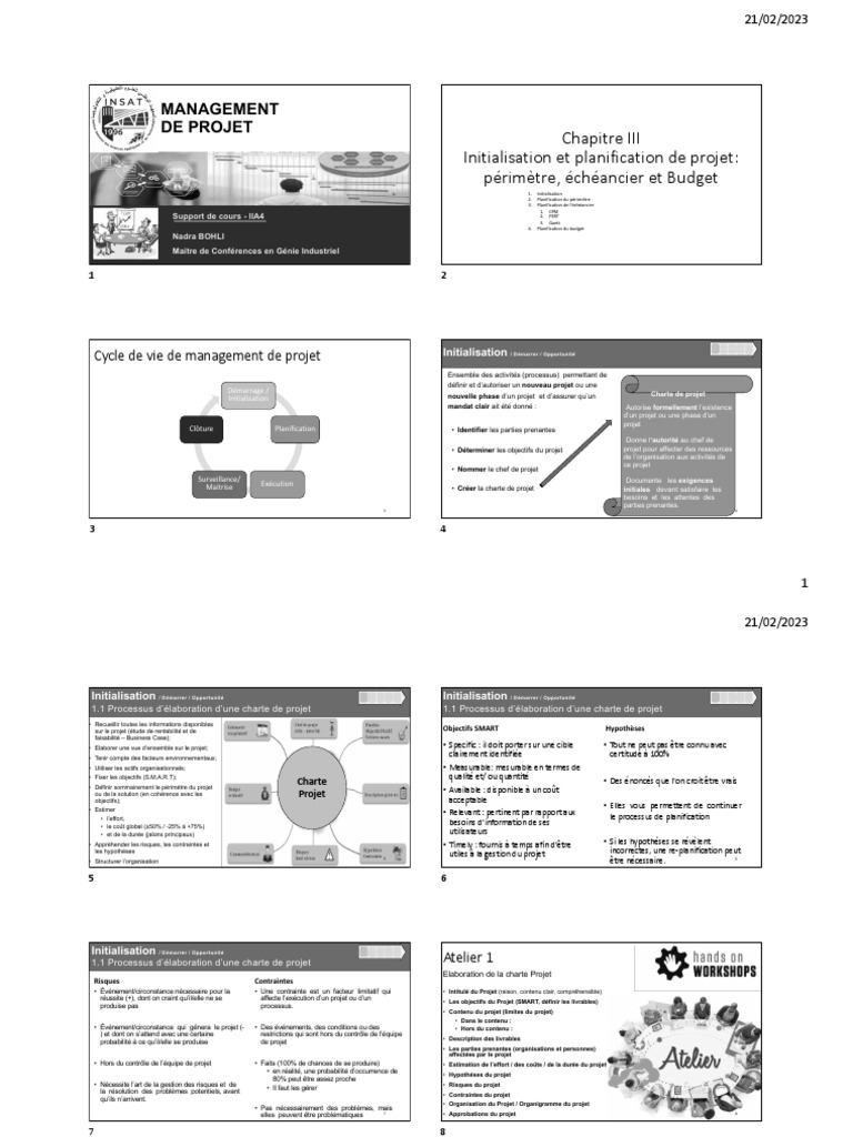 Chap 3 | PDF | Planification | Ingénierie des systèmes