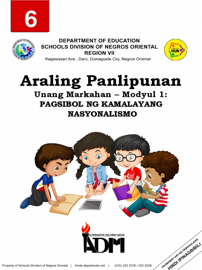 Araling Panlipunan: Unang Markahan - Modyul 1 | PDF