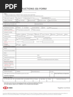 Si Mandate Form | PDF | Cheque | Banks