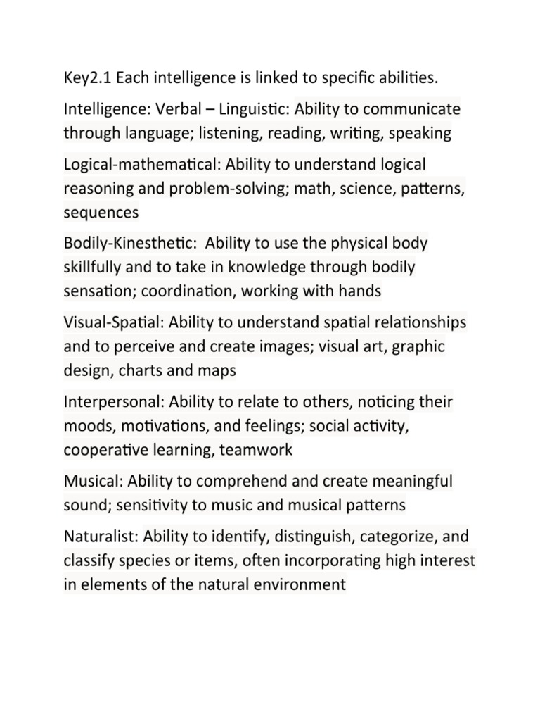 Carreer | PDF | Intelligence | Cognition