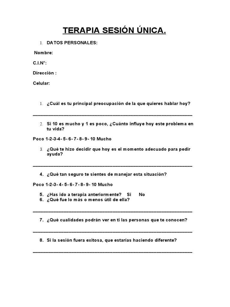 Cuestionario TSU | PDF