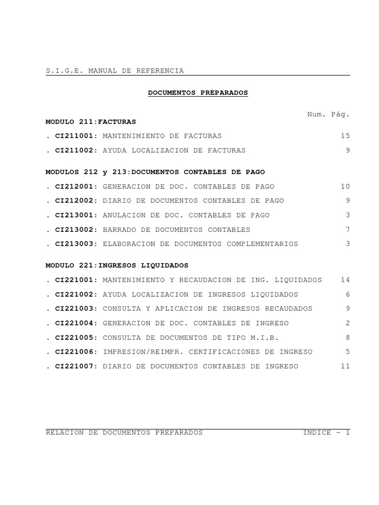 Sige PDF | PDF | Factura | Contabilidad