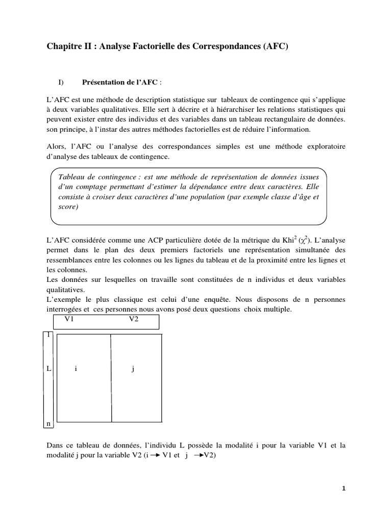 Chapitre (II) Analyse ET TRAITEMENT DES DONNEES | PDF | Méthode ...