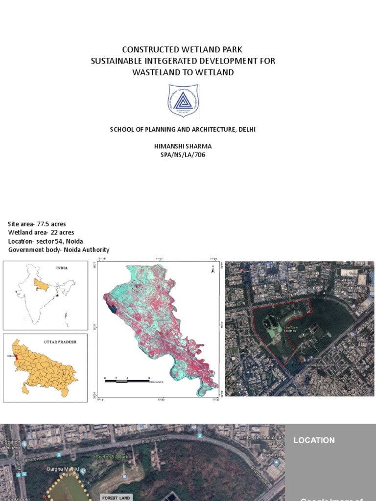 Constructed Wetland Park Sustainable Integerated Development For ...