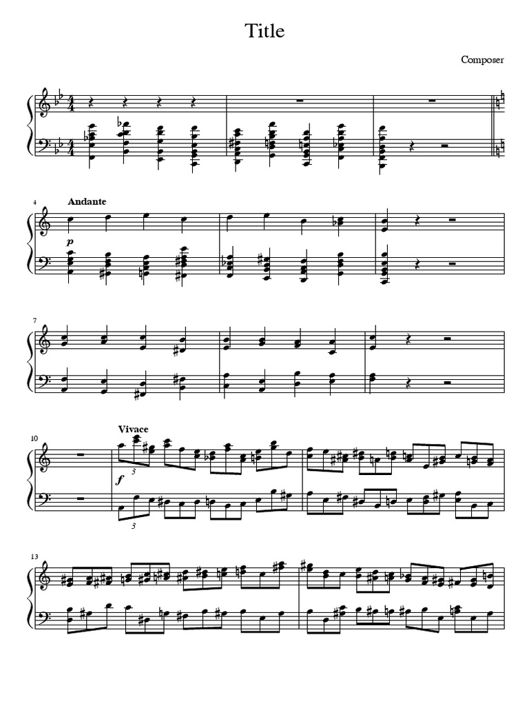 Coda | PDF | Musical Forms