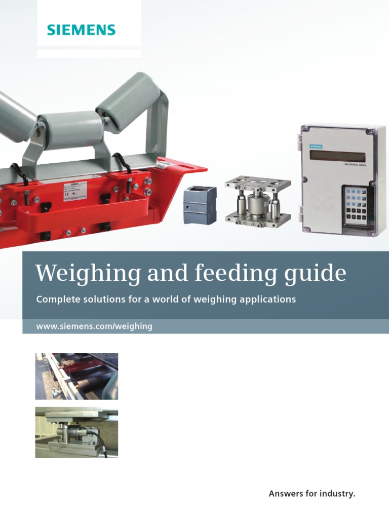 WFG 2013 en | PDF | Belt (Mechanical) | Weighing Scale