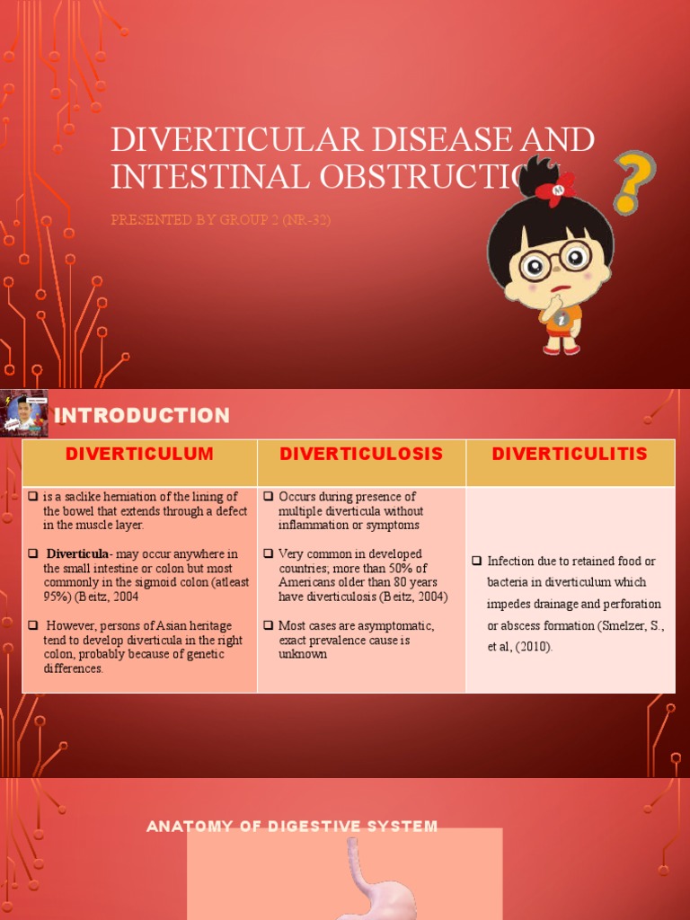 Diverticular Disease and Intestinal Obstruction | PDF ...