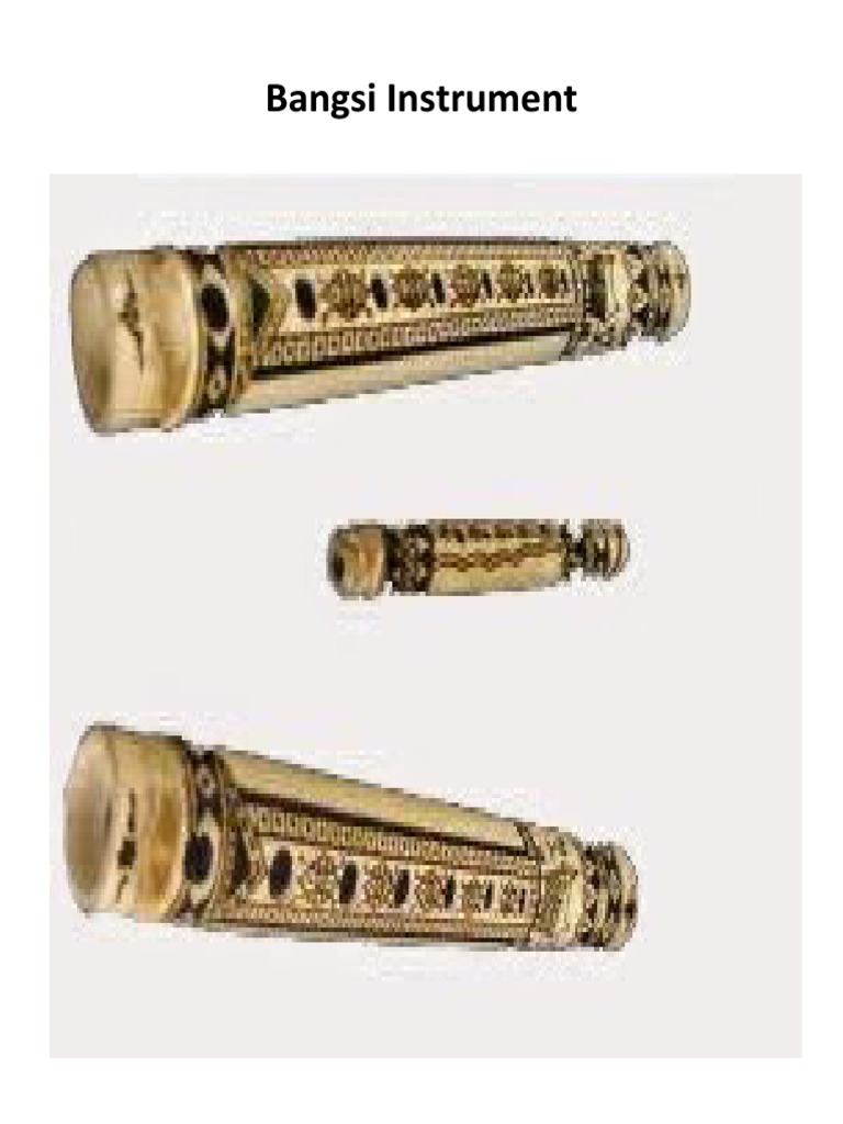 Bangsi Instrument | PDF