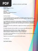 Solicitation Letter For Graduation | PDF