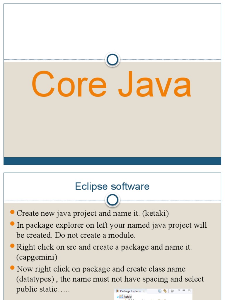 Core Java | Download Free PDF | Java (Software Platform) | Method ... Core Java | Download Free PDF | Java (Software Platform) | Method ...