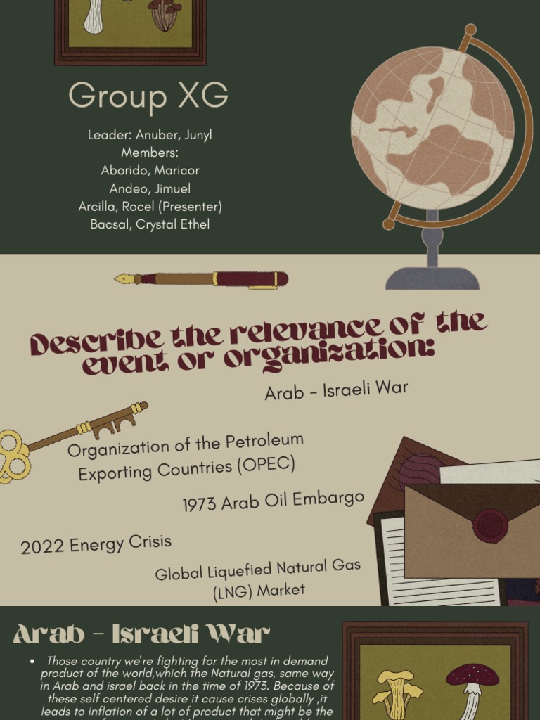 Group 1 | PDF | Opec | 1973 Oil Crisis
