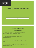 ACAMS CAMS Certification Practice Exam | PDF | Money Laundering ...