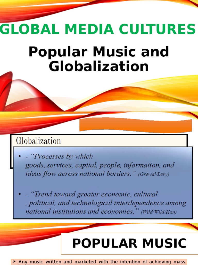 Globalization's Impact on Pop Music | PDF