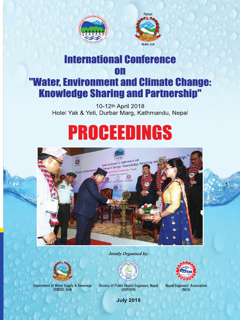 Conference Proceeding 2018 PDF | PDF | Wash | Sanitation