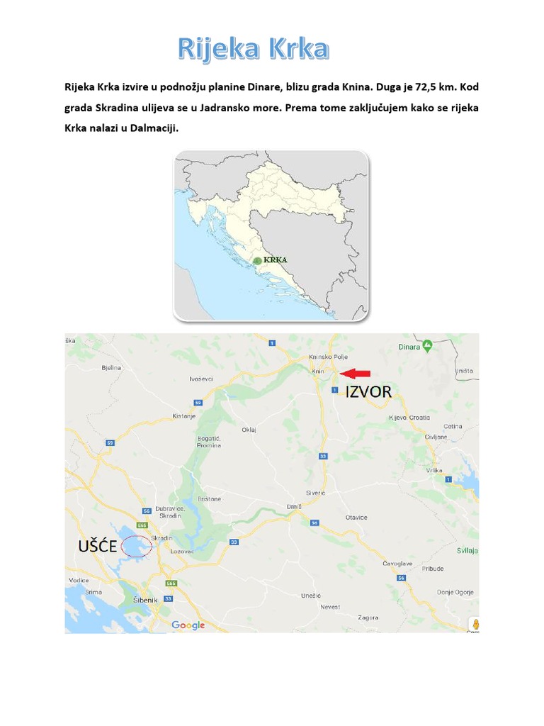Rijeka Krka | PDF