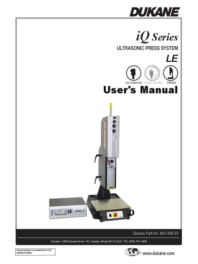 403-586 Dukane | PDF | Power Supply | Ac Power Plugs And Sockets