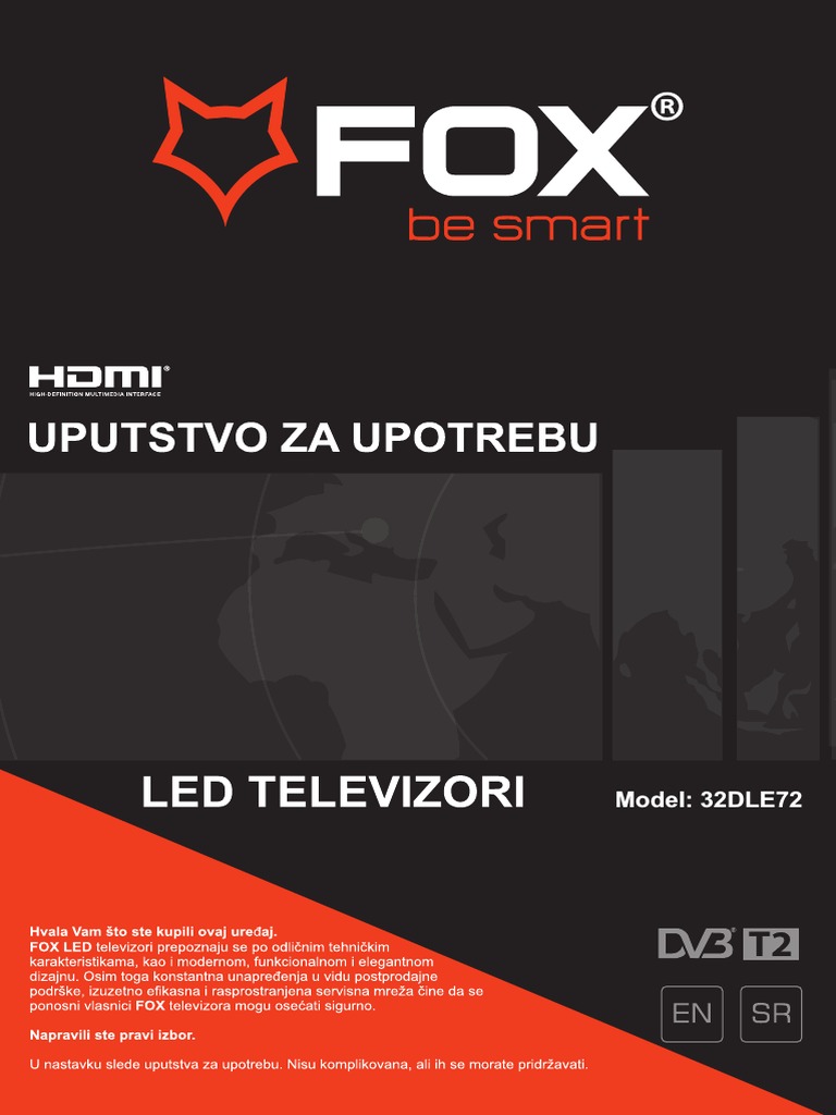 Fox Led TV 32dle72 | PDF | Computing | Telecommunications
