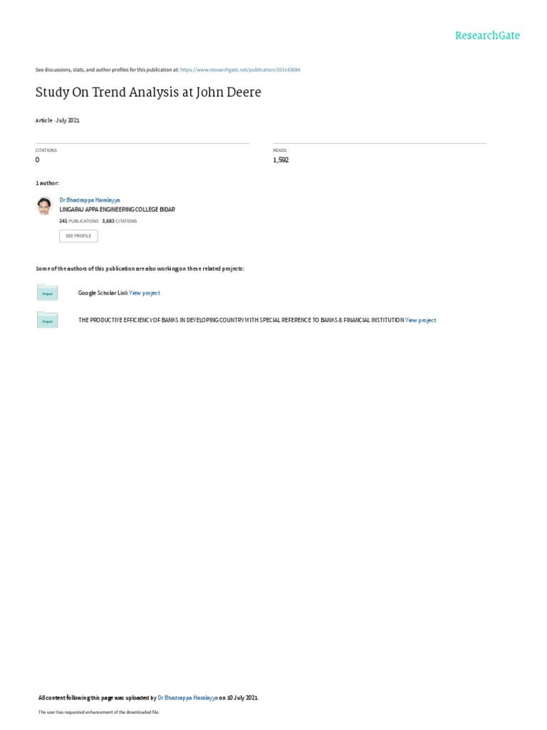 John Deere | PDF | Equity (Finance) | Stocks