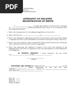 RA 9255 (Affidavit To Use The Surname of The Father) | PDF | Affidavit ...