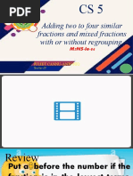 Adding Similar Fractions Lesson PLan | PDF | Fraction (Mathematics ...